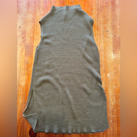dip | Tops | High Neck Knitted Tank | Poshmark